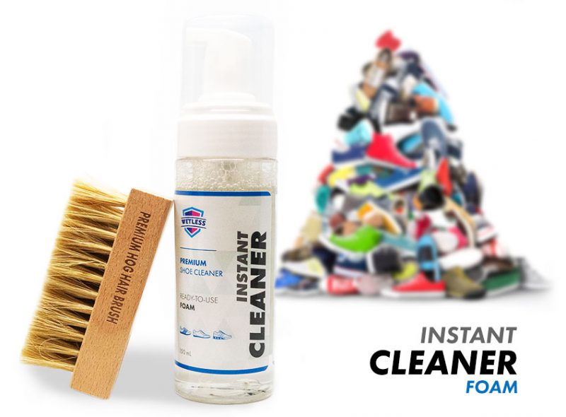 น้ำยาทำความสะอาดรองเท้า โฟมทำความสะอาด WETLESS INSTANT CLEANER